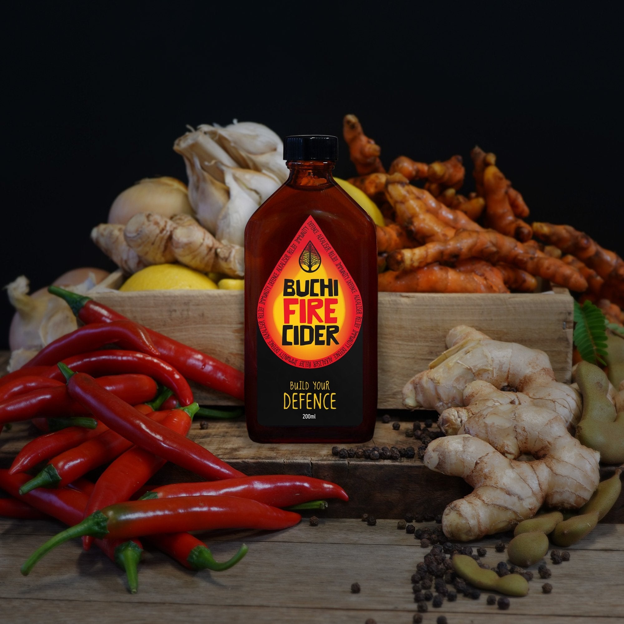 Buchi Fire Cider - Buchi Kombucha