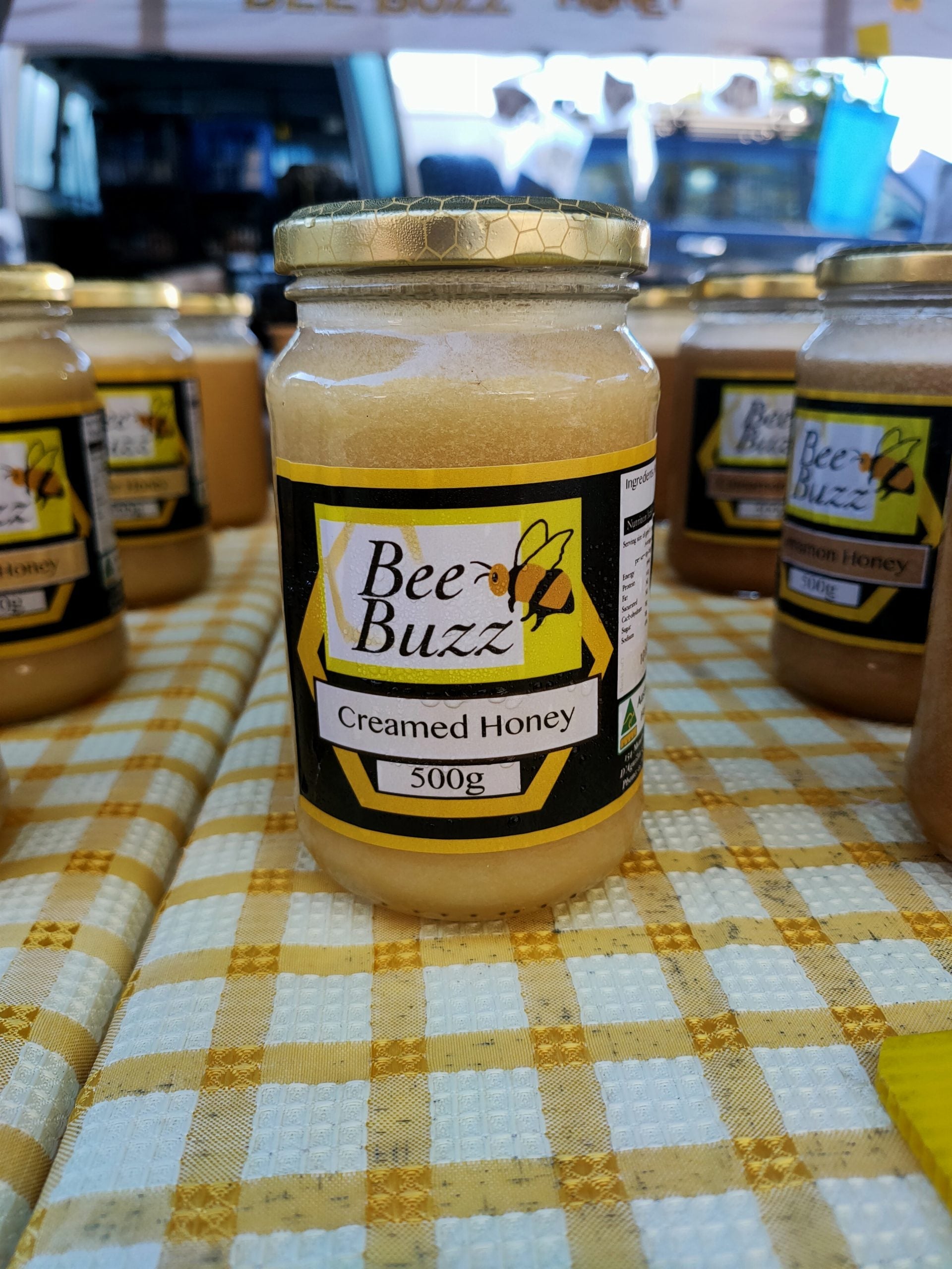 creamed- flavoured Honey- - Bee Buzz